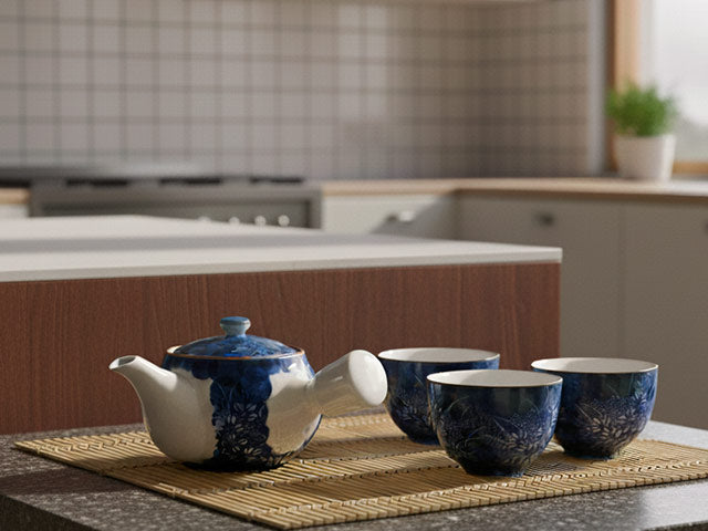 Arita porcelain tea set – Japanese cookware online store